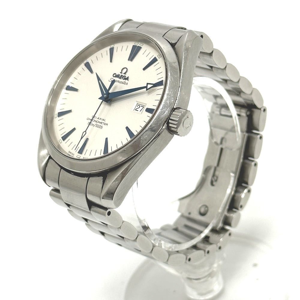 Omega Omega Seamaster Aquaterra Co-Axial Self-Winding Wristwatch Ss Men ...