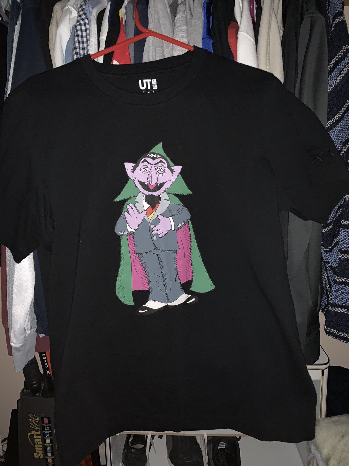 Kaws !Last Drop*! Kaws X Sesame Street Vampire Tee | Grailed