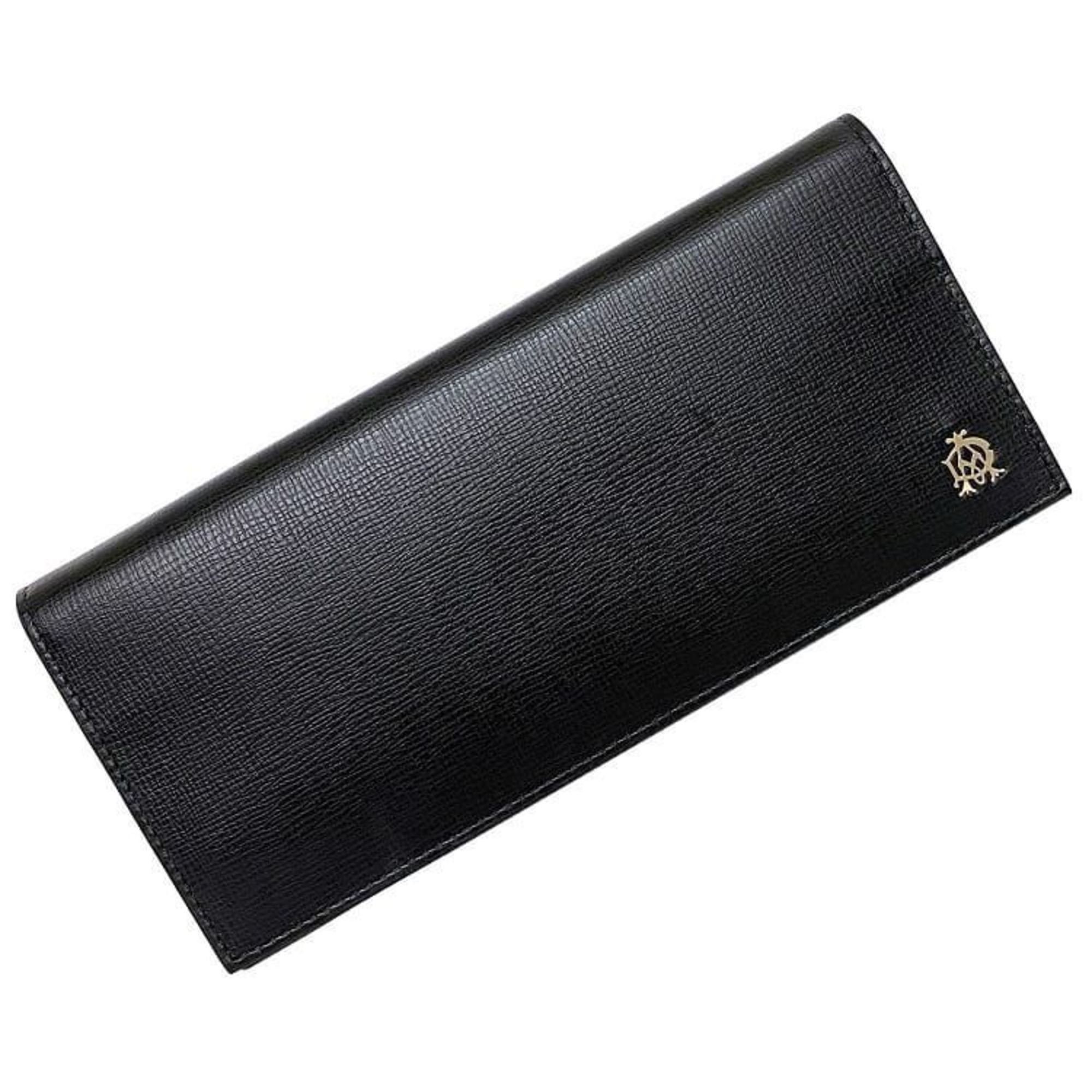 Alfred Dunhill Dunhill Bi-fold Long Wallet Black Belgrave L2S810A ...