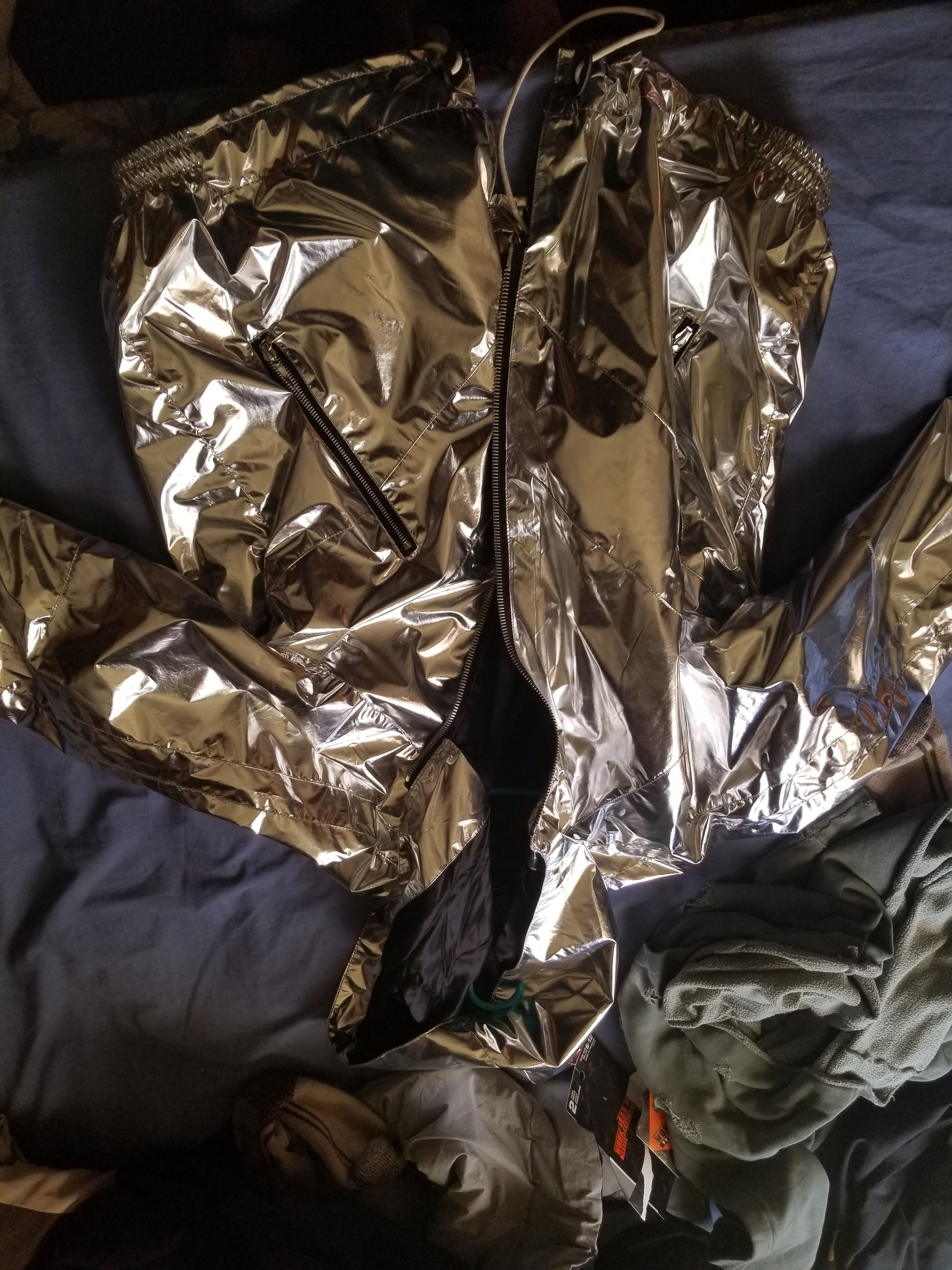 Represent Clo. Foil Jacket | Grailed