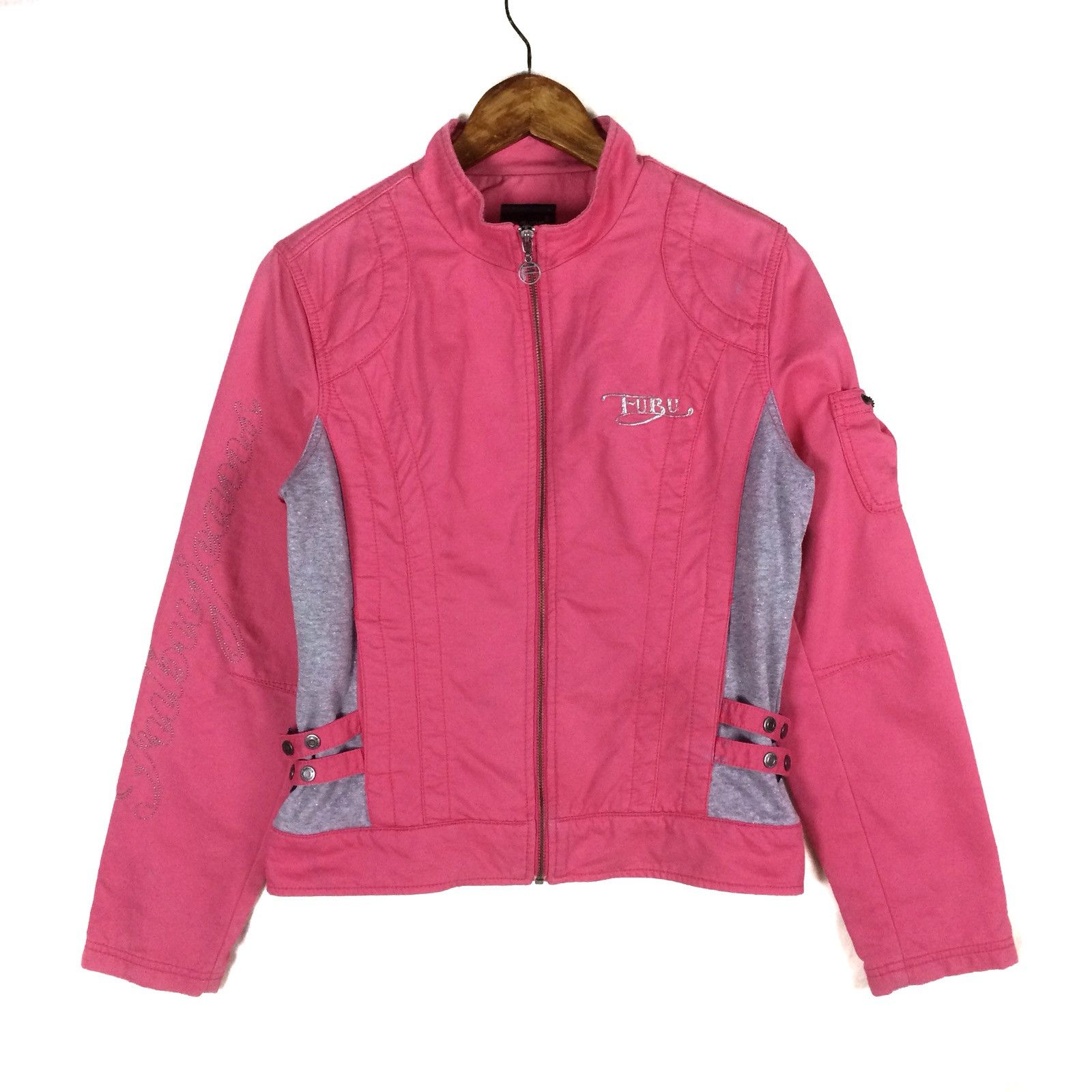Fubu Fubu Pink Jacket Small Logo | Grailed