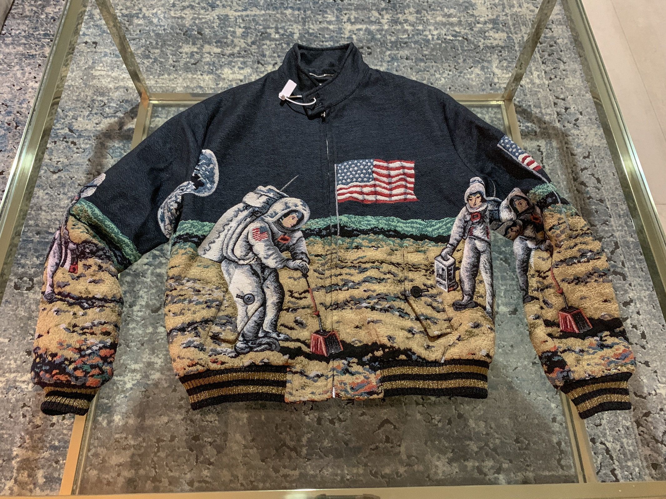 Saint Laurent Paris Moon Landing Jacket | Grailed