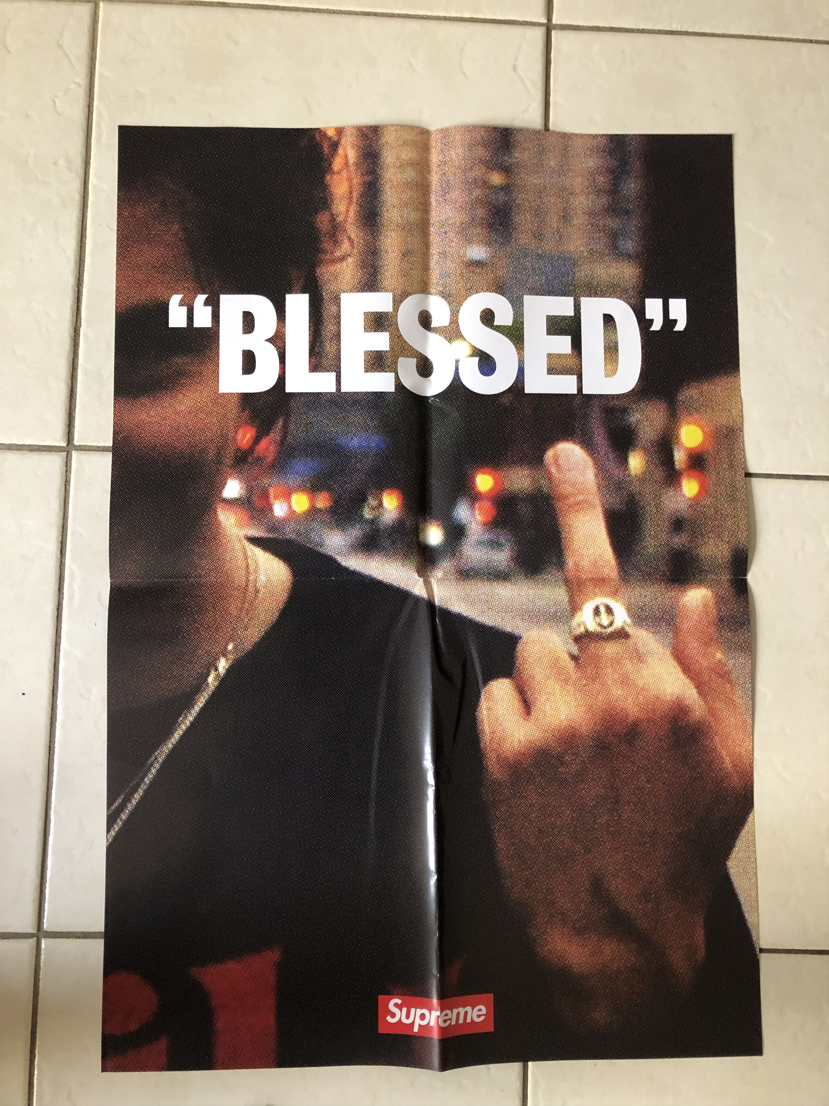 Sneeze Magazine × Supreme SUPREME BLESSED POSTER | Grailed