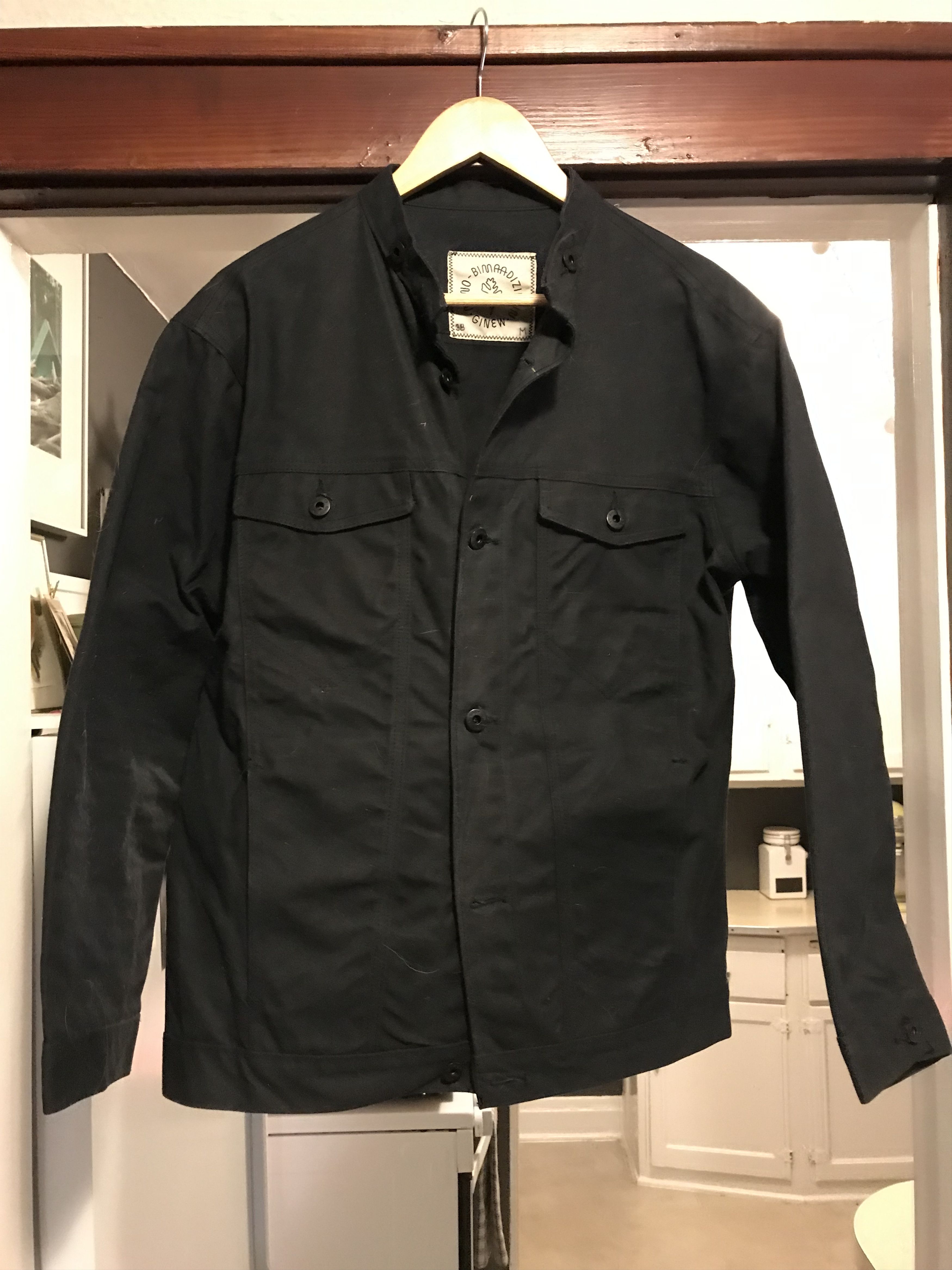 Ginew Waxed Canvas Rider Jacket | Grailed
