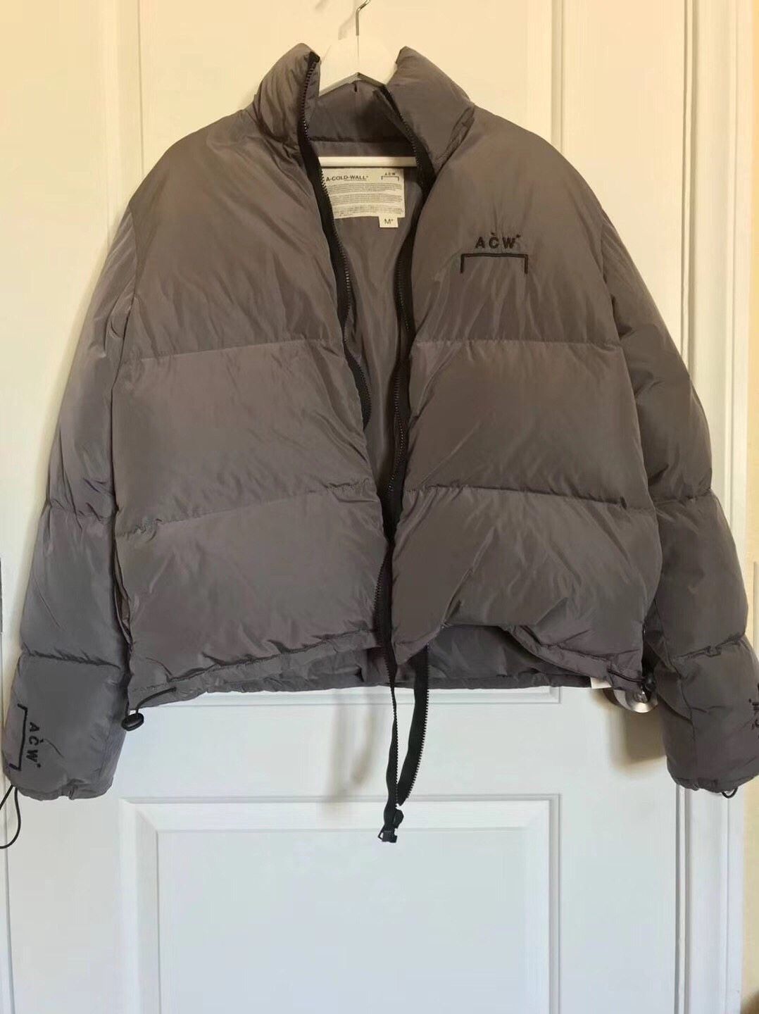 A Cold Wall ACW GREY PUFFER JACKET | Grailed