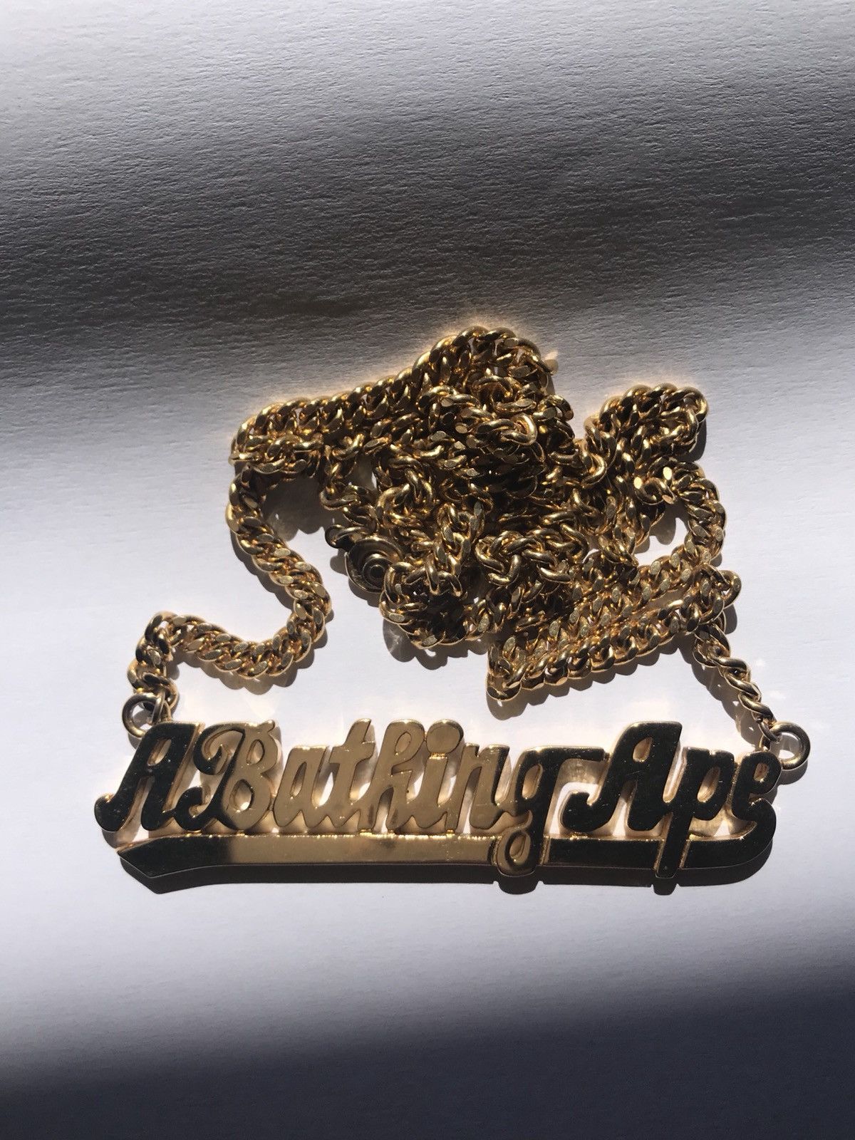Bape A Bathing Ape Necklace | Grailed