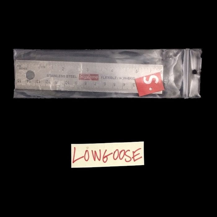 Supreme Last Drop! Japan Exclusive Box Logo Ruler | Grailed