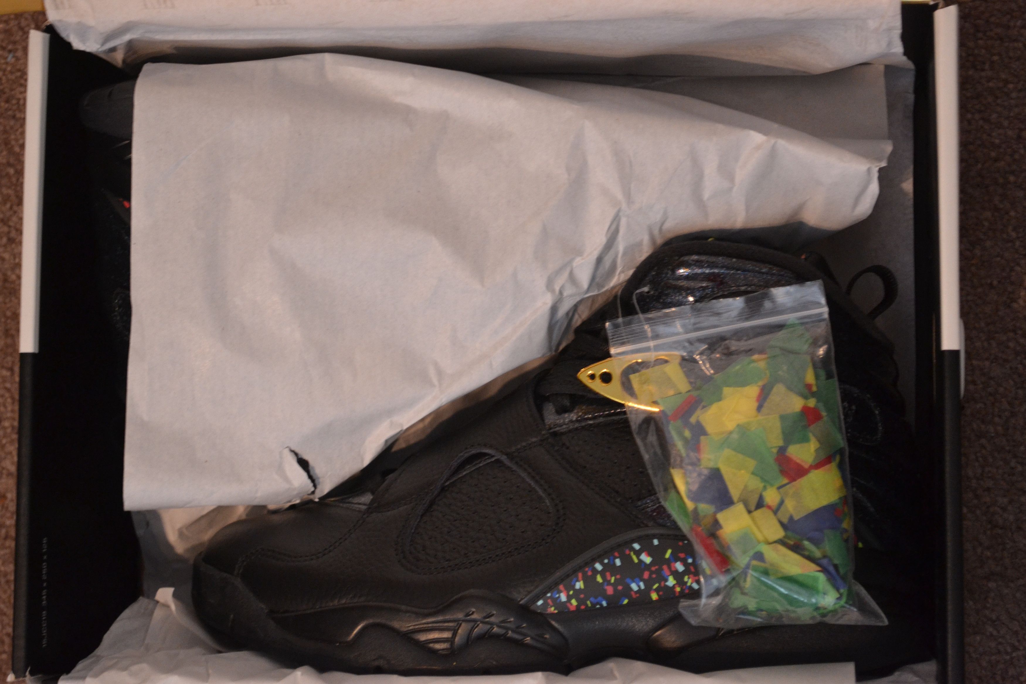 Jordan Brand Jordan 8 Confetti (Championship Pack) | Grailed