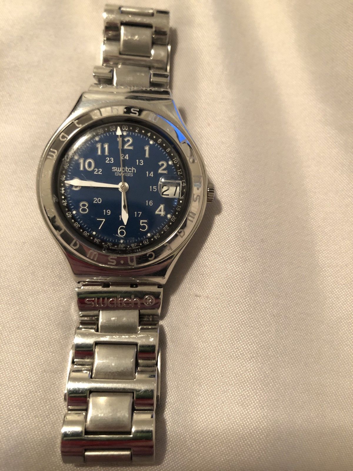 Swatch Swatch ag 1993 Blue Face Watch | Grailed