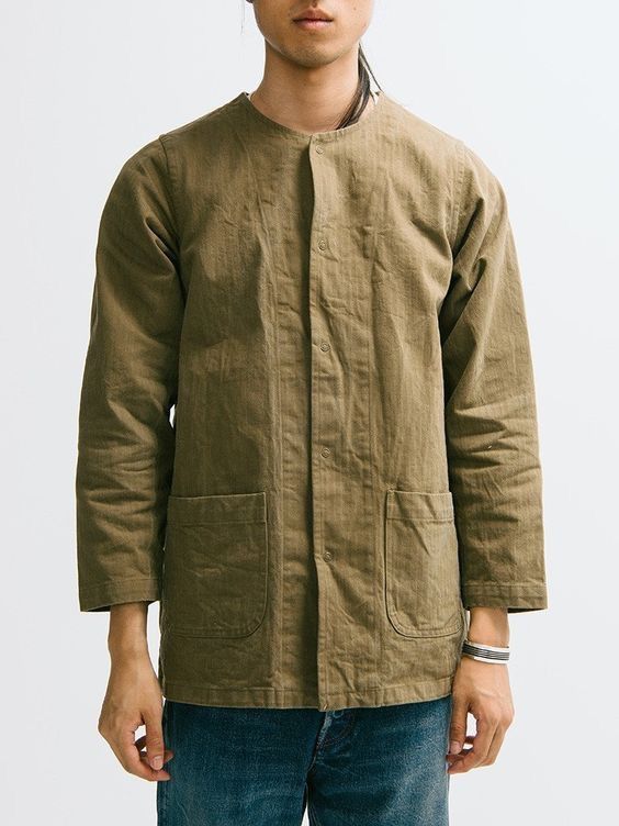 Chimala Herringbone Duster Coat | Grailed