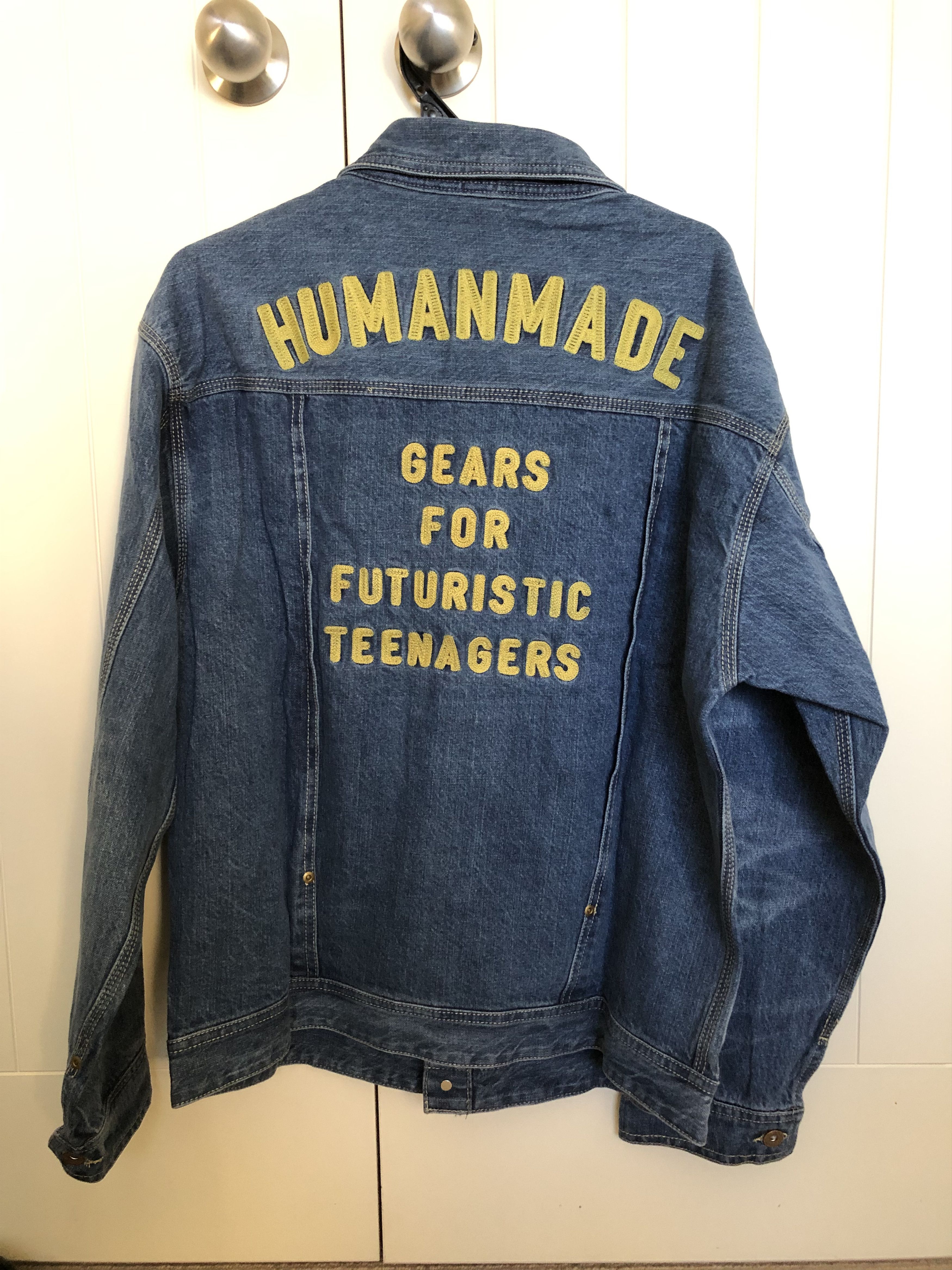 Human Made Human Made Futuristic Denim Jacket | Grailed
