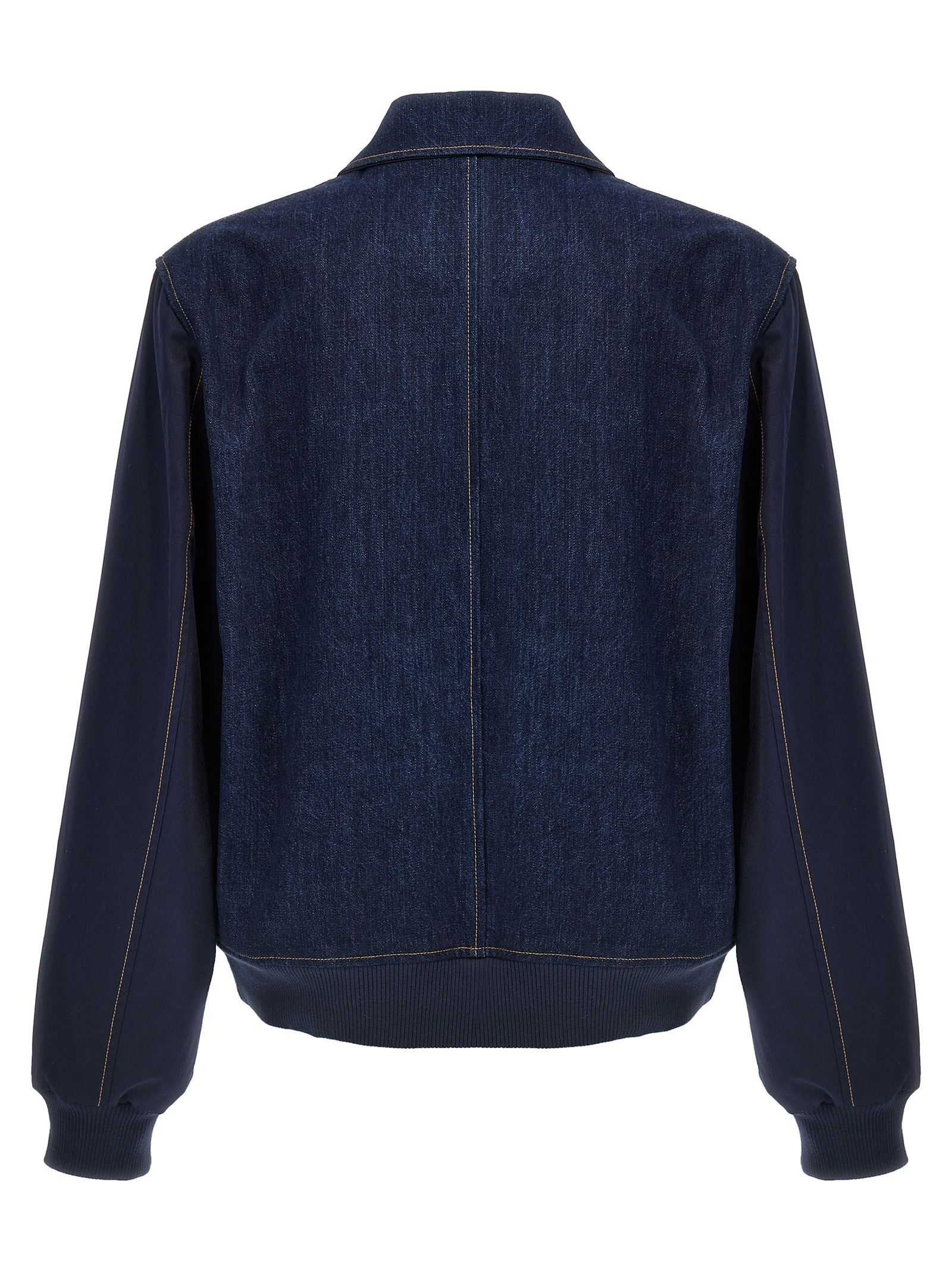 Wales Bonner 'The Echo Denim Varsity' Jacket | Grailed