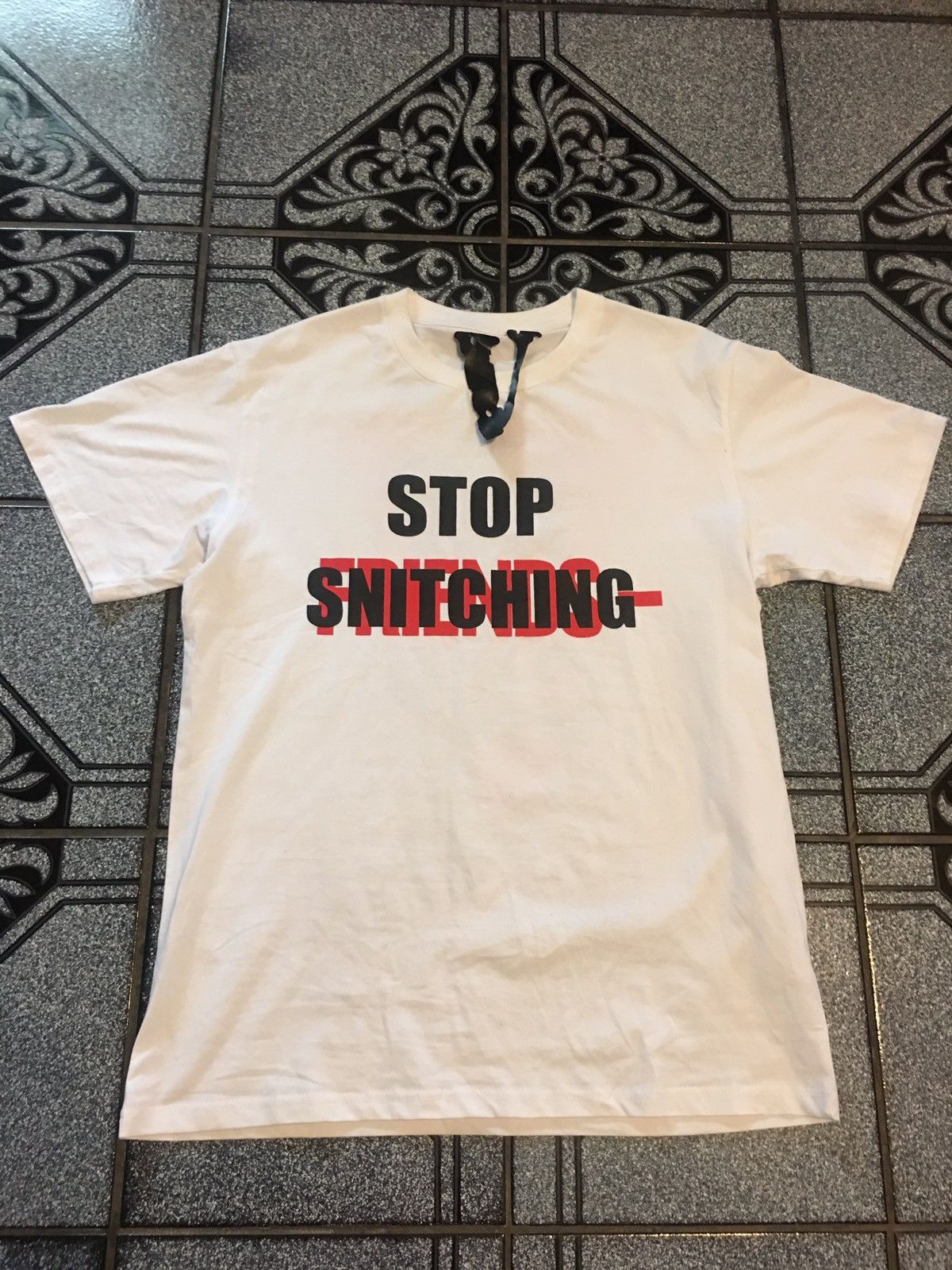 Vlone Stop Snitching Atl Pop Up | Grailed