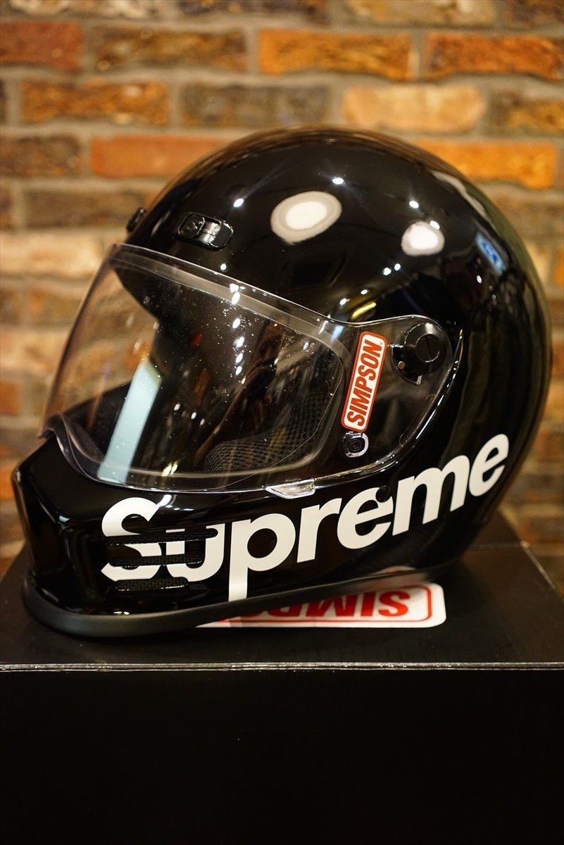 Supreme Supreme Simpson Street Bandit Helmet Black | Grailed