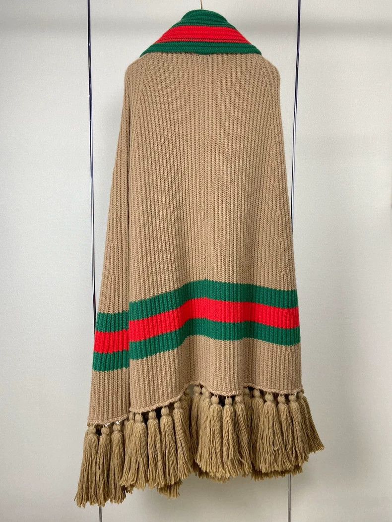 Gucci Gucci 100th Anniversary Commemorative Red and Green Edge Wool ...