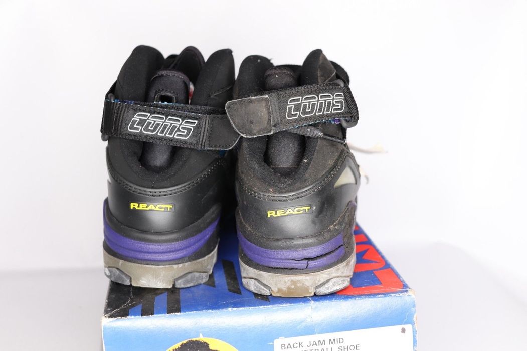 Vintage Vintage 90s New Converse Back Jam Mid Larry Johnson GrandMama ...