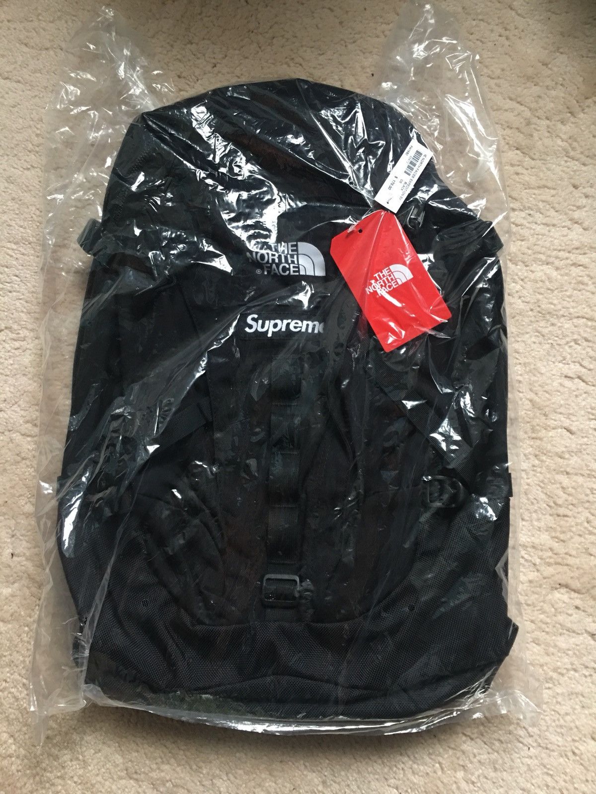 Supreme Supreme TNF Backpack Black | Grailed