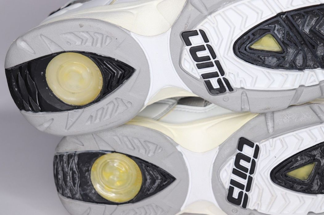 Vintage Vintage 90s New Converse Mens 8 Kevin Johnson Run N Slam Cons React Shoes White | Grailed