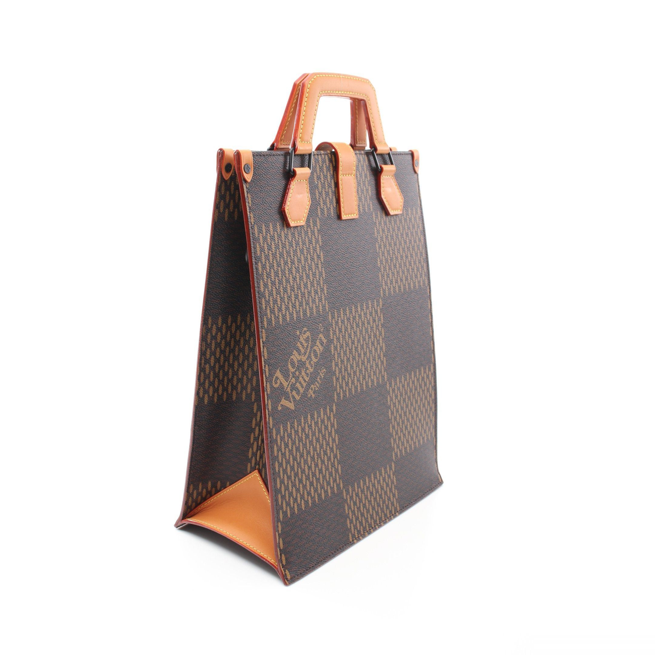 Louis Vuitton Louis Vuitton Louis Vuitton * Nigo Mini Tote Lv Squared ...
