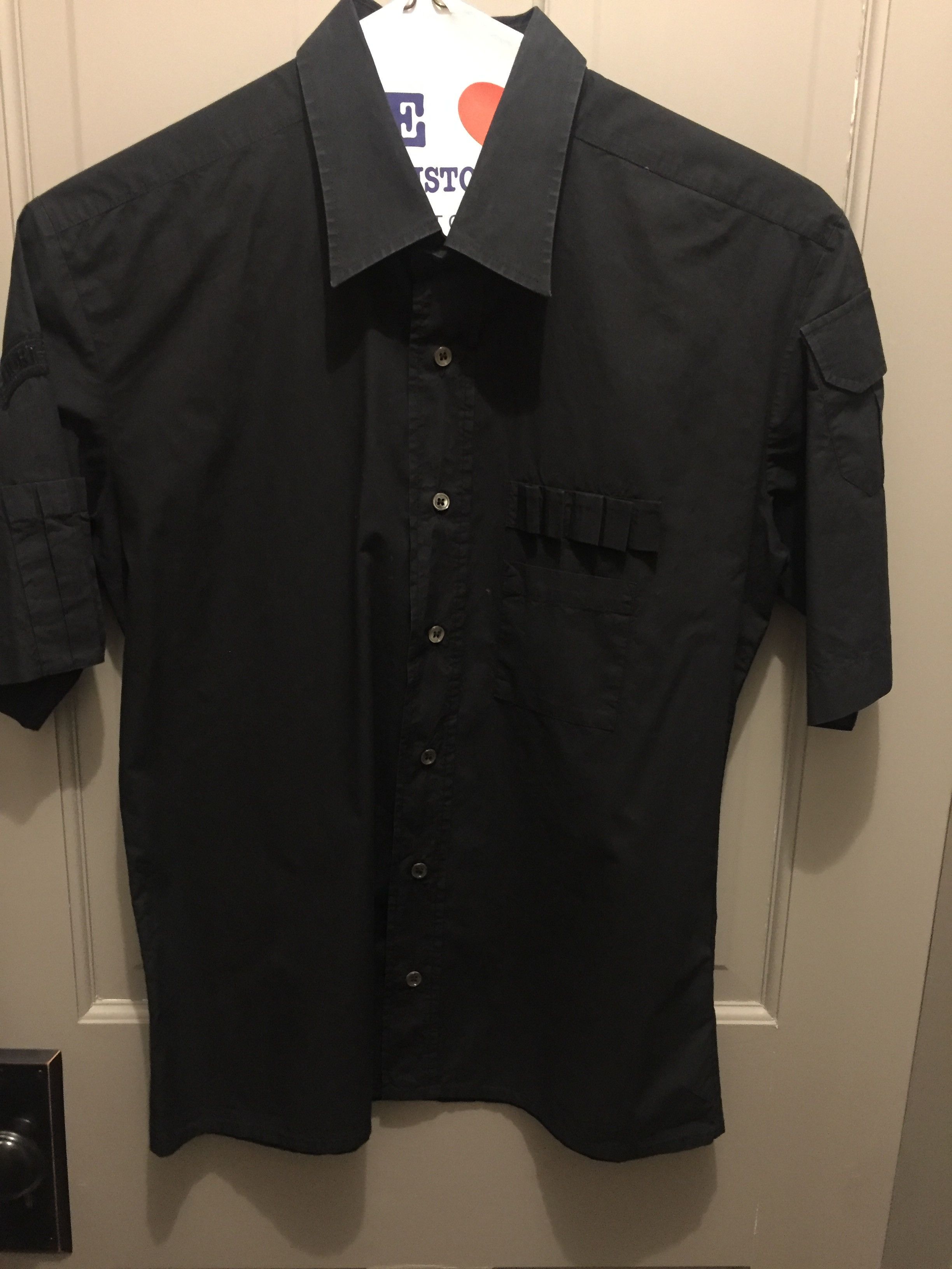 Raf Simons SS03 Consummed Military Buttondown | Grailed
