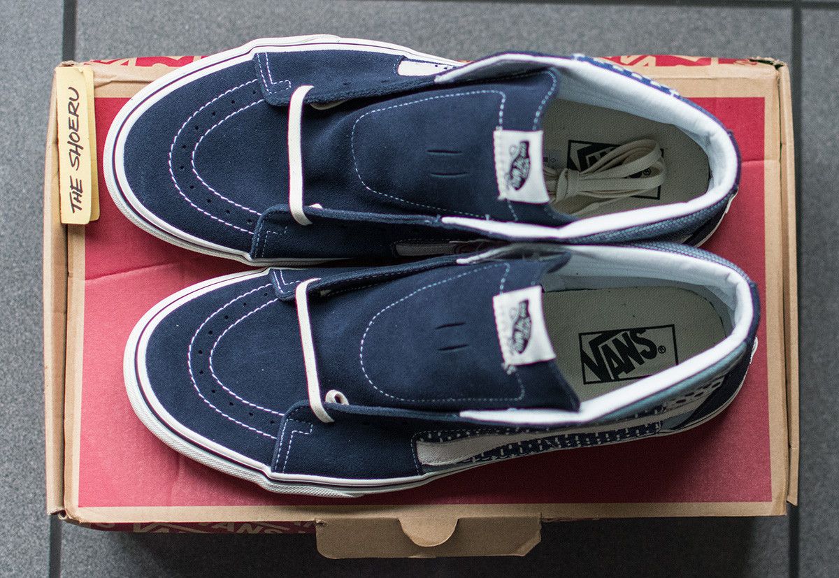 Vans SK8-Hi Patchwork Denim | Grailed