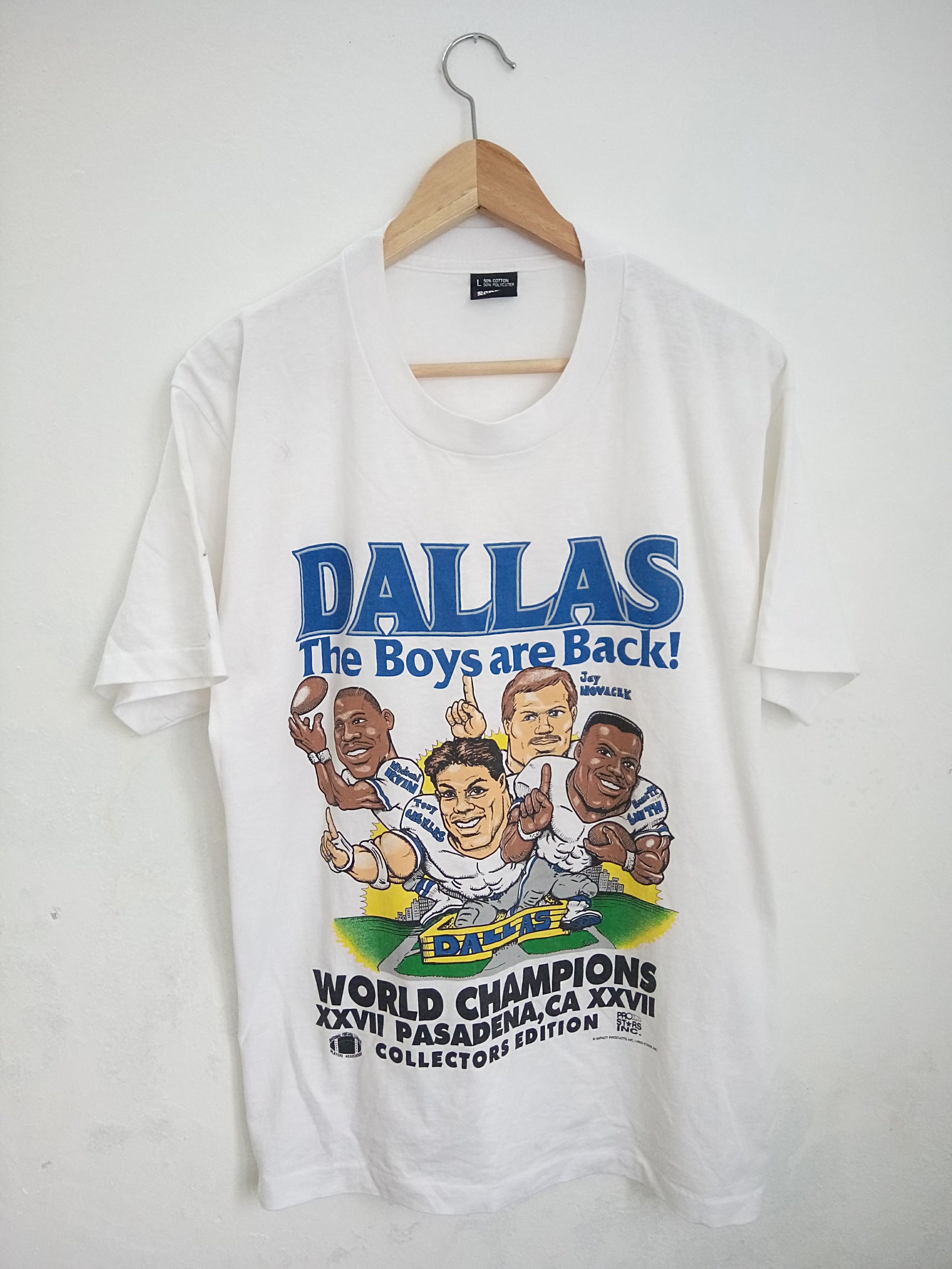 NFL × Vintage Vintage 80s NFL Dallas The Boys are Back Football ...