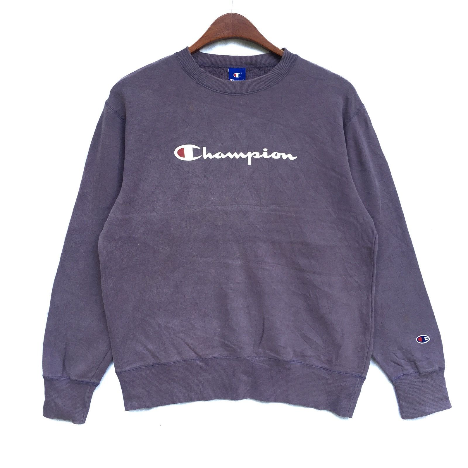 Champion Champion Script Logo Sweatshirt | Grailed