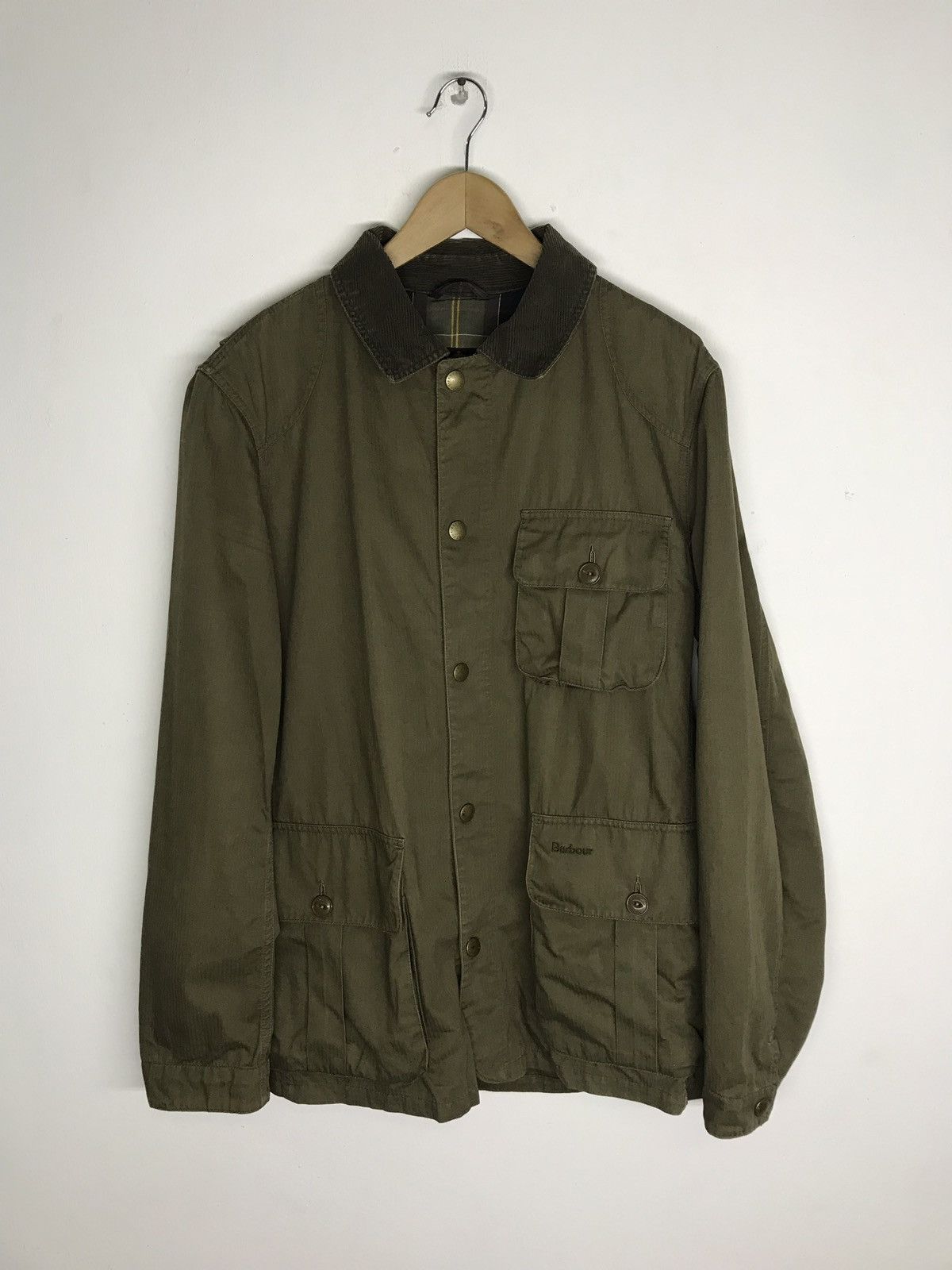Barbour Barbour Parka Overcoat Jacket Olive Green | Grailed