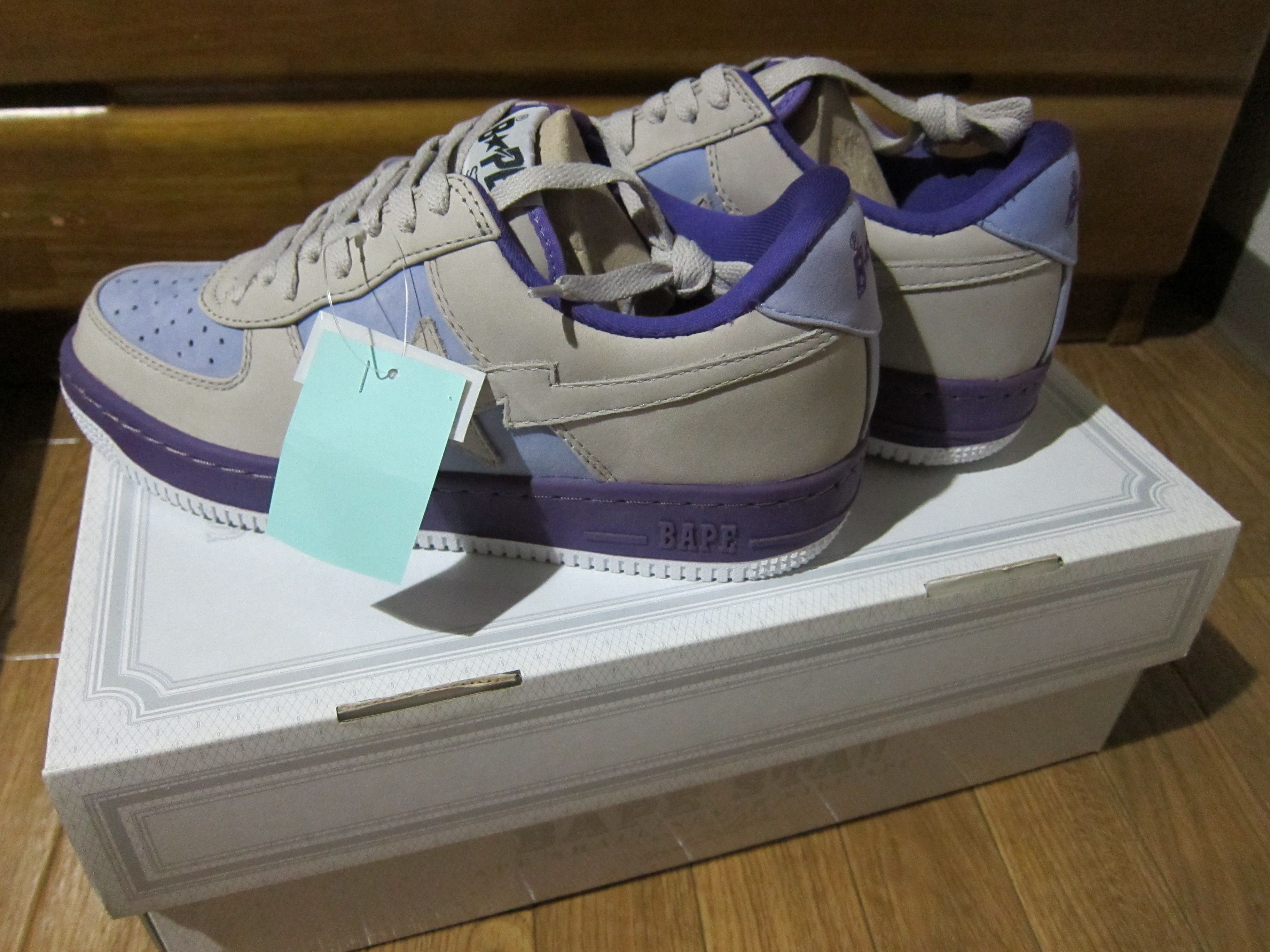 Bape Ape purple bapesta sta air force bape 8.5 | Grailed