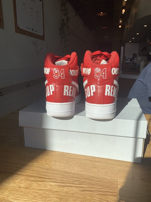 Supreme Nike X Supreme AF1 Hi Tops | Grailed