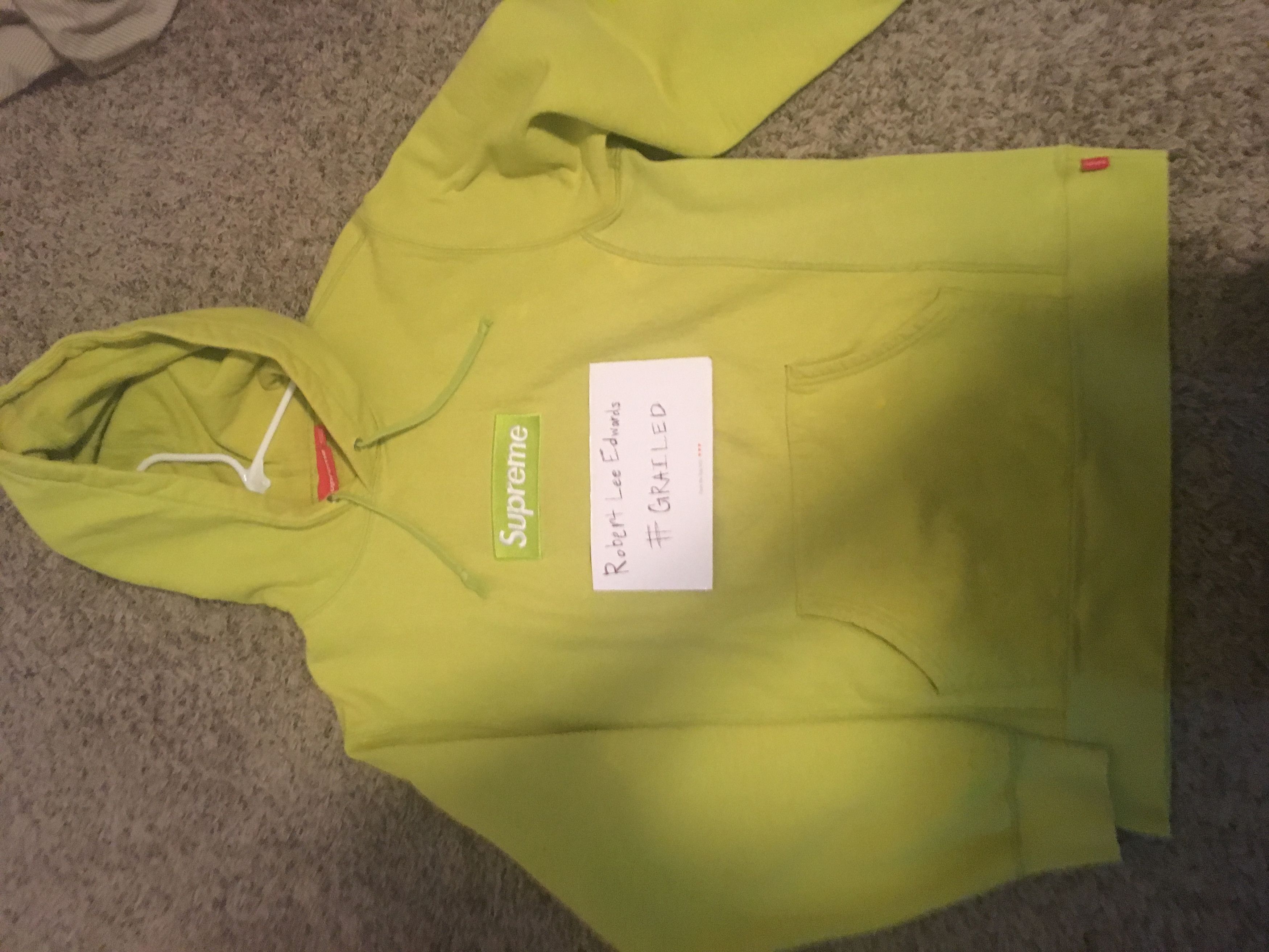 Supreme Neon Supreme Box Logo | Grailed