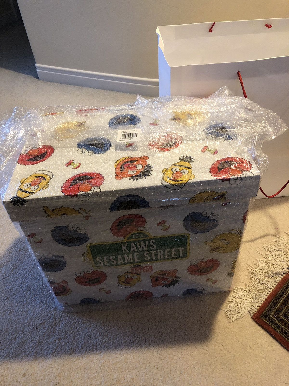 Kaws sesame Street toy box | Grailed