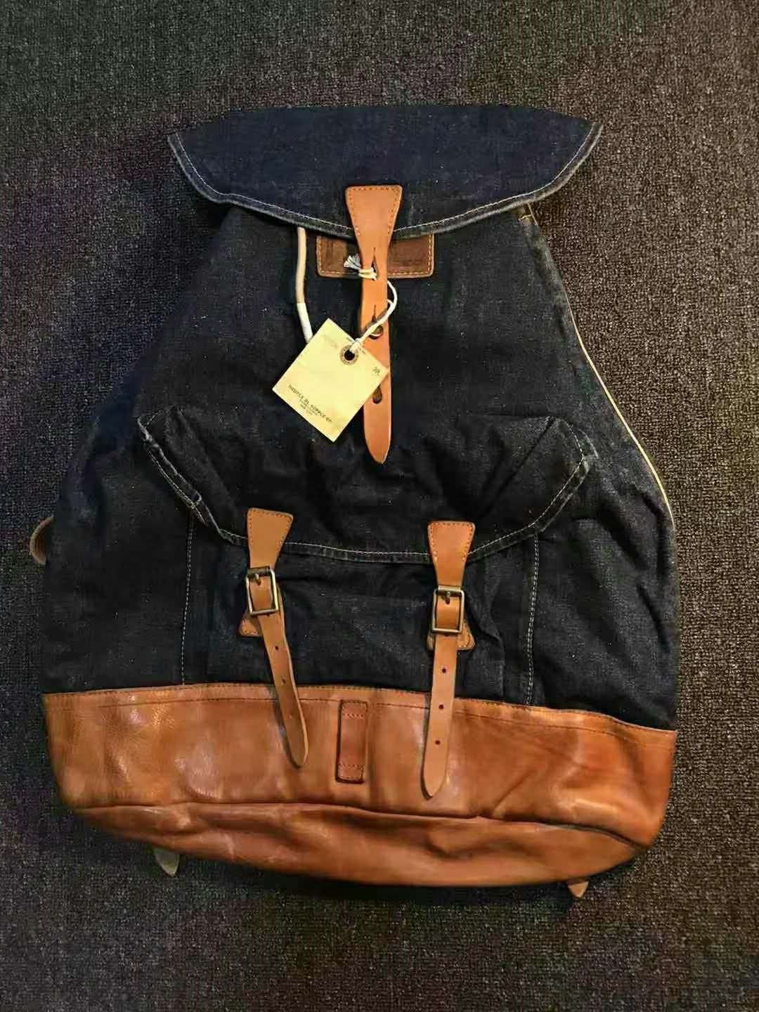RRL Ralph Lauren CANYON DENIM BACKPACK | Grailed