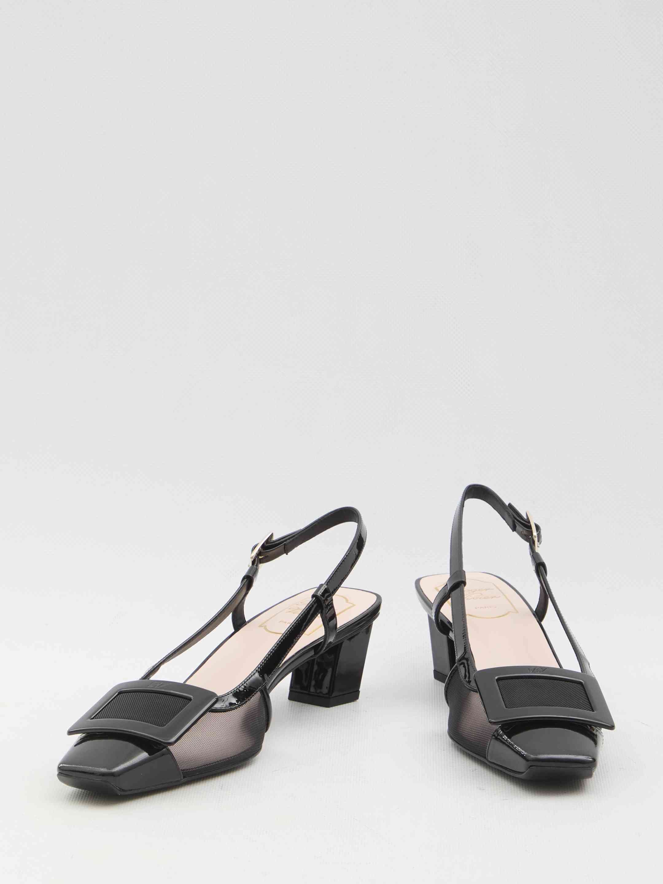Roger Vivier Slingback mesh pumps | Grailed