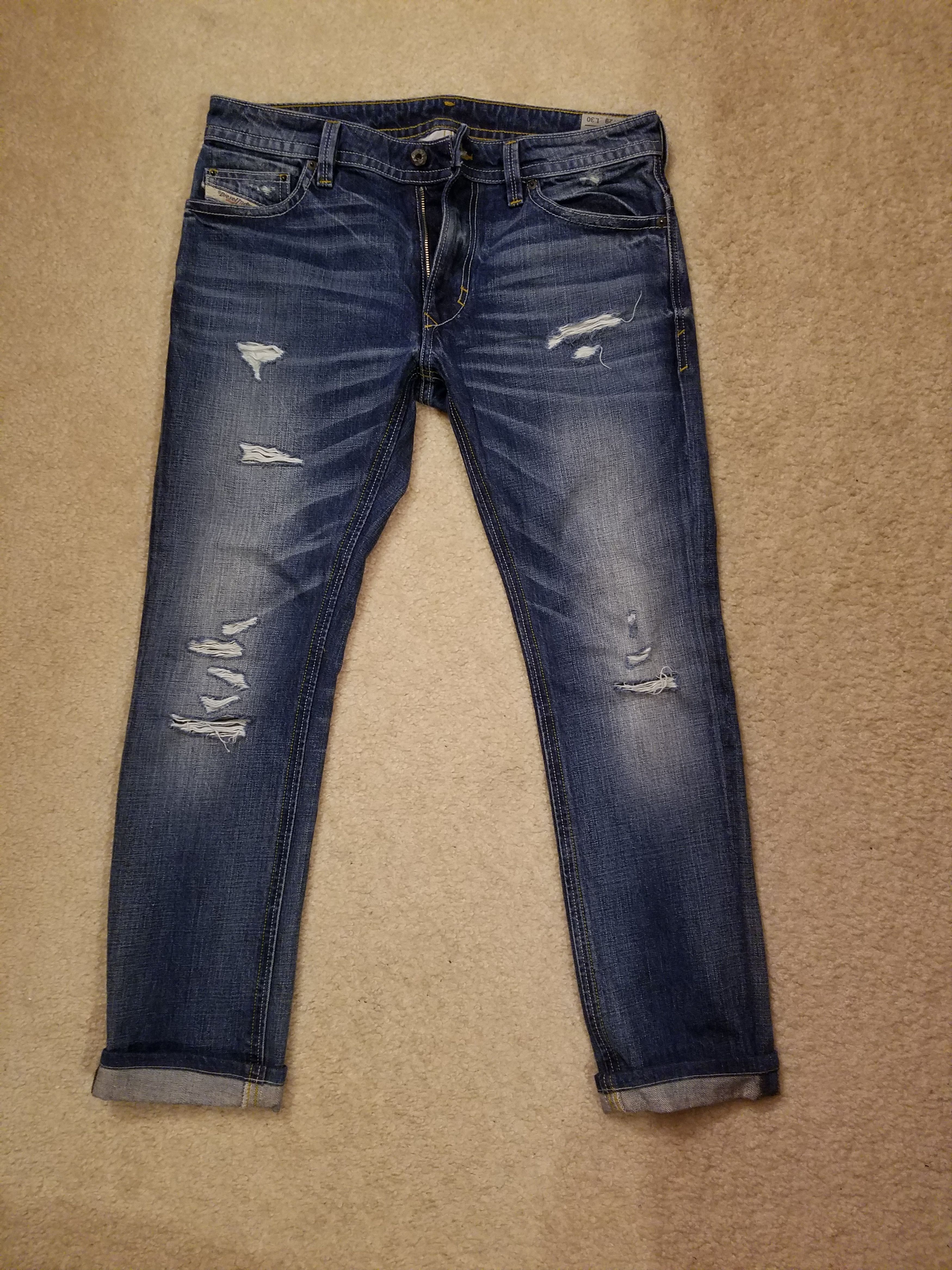 Diesel Ripped jeans | Grailed