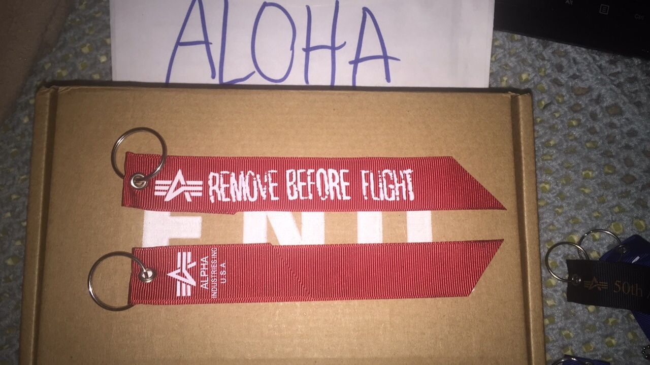 Alpha Industries Alpha Industries ‘Remove Before Flight’ M1A1 Bomber ...