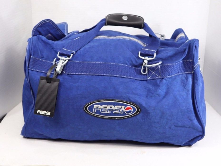 Vintage Vintage 90s Pepsi Spell Out Small Weekender Carry On Travel ...