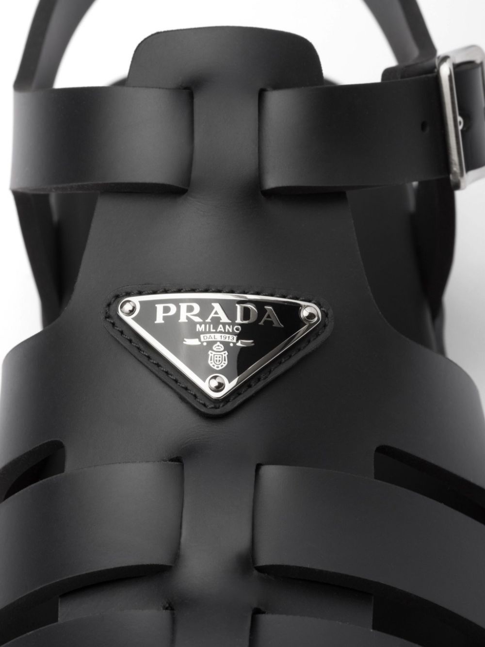 Prada RUBBER CAGE SANDALS | Grailed