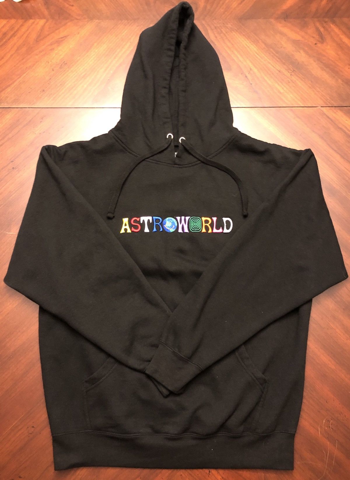 Travis Scott ASTROWORLD LOGO HOODIE | Grailed