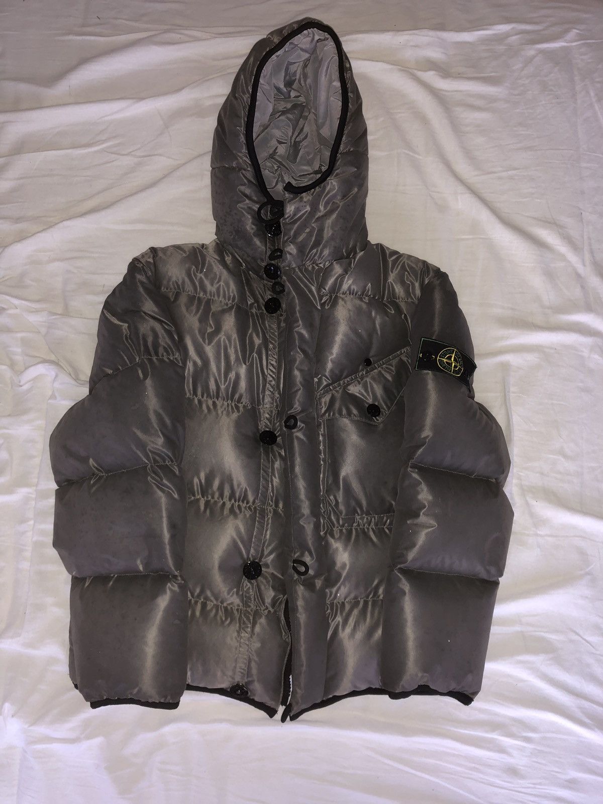 Stone Island Vintage 96 MicroLight Down Injection Puffer Jacket | Grailed