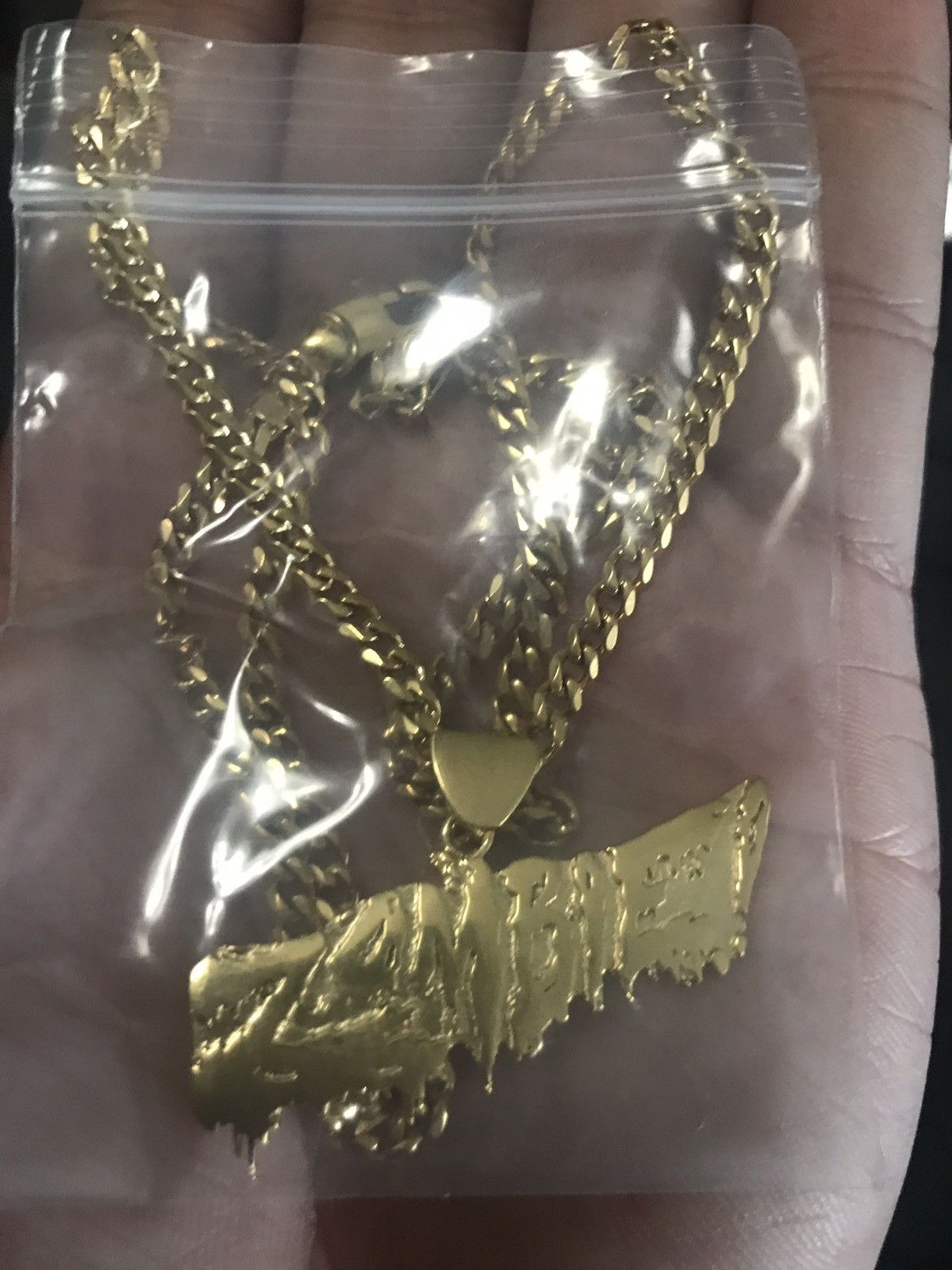 Flatbush Zombies “Zombie!” Chain 18k gold | Grailed