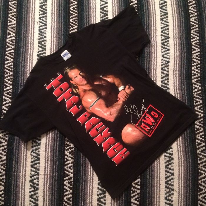 Vintage Vintage 1995 NWO Lex Luger Total Package Graphic T-Shirt Tee ...