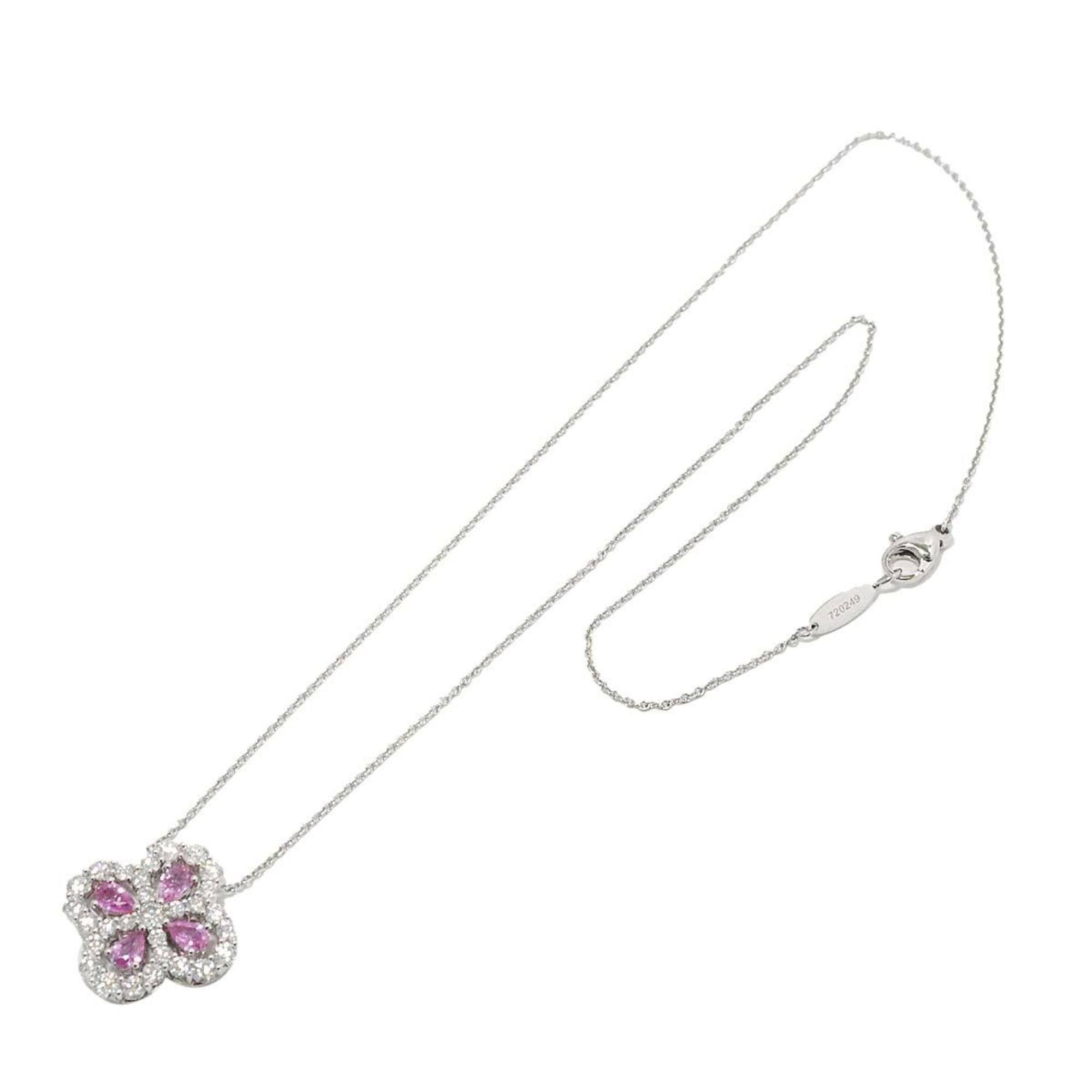 Harry Winston Harry Winston Loop Full Motif Sapphire Diamond Necklace ...