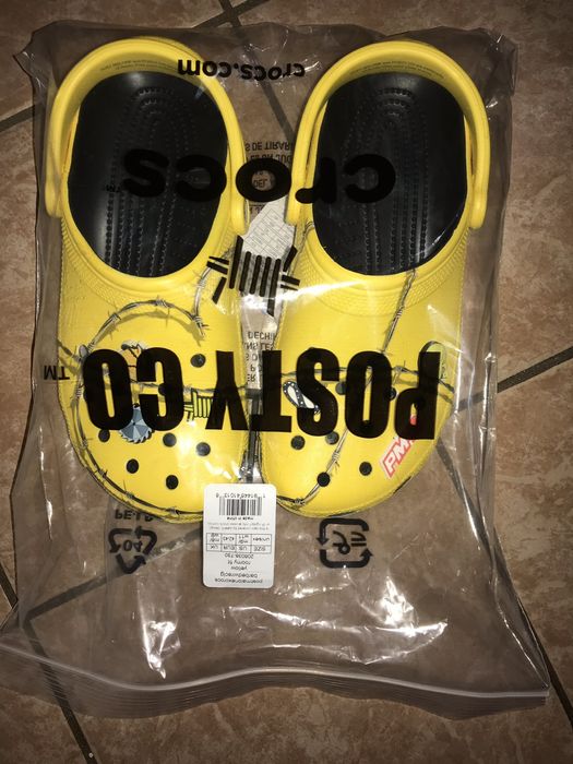 Crocs Post Malone x Crocs Dimitri Clog Barbed Wire | Grailed