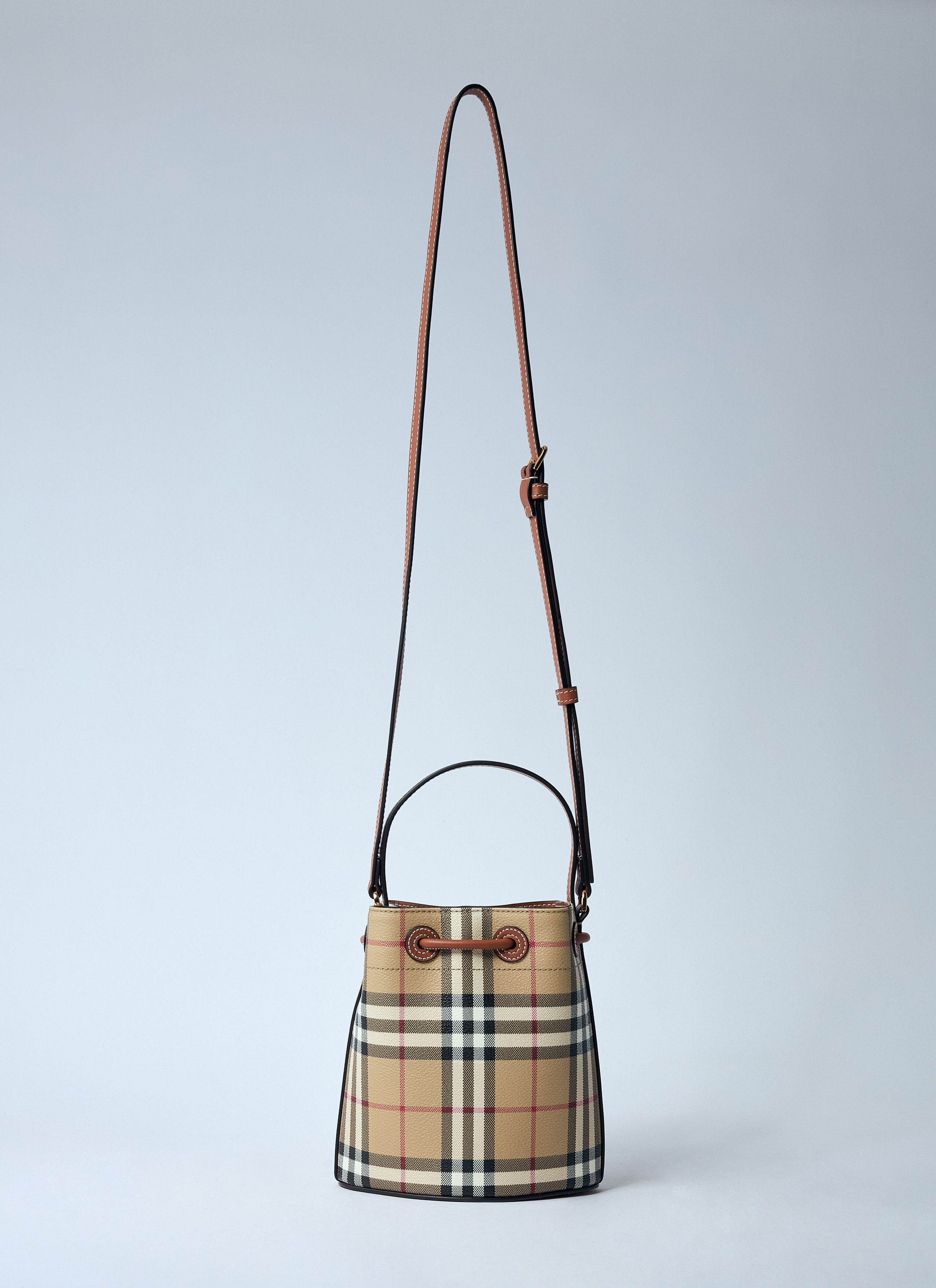 Burberry Mini Check Bucket Bag | Grailed