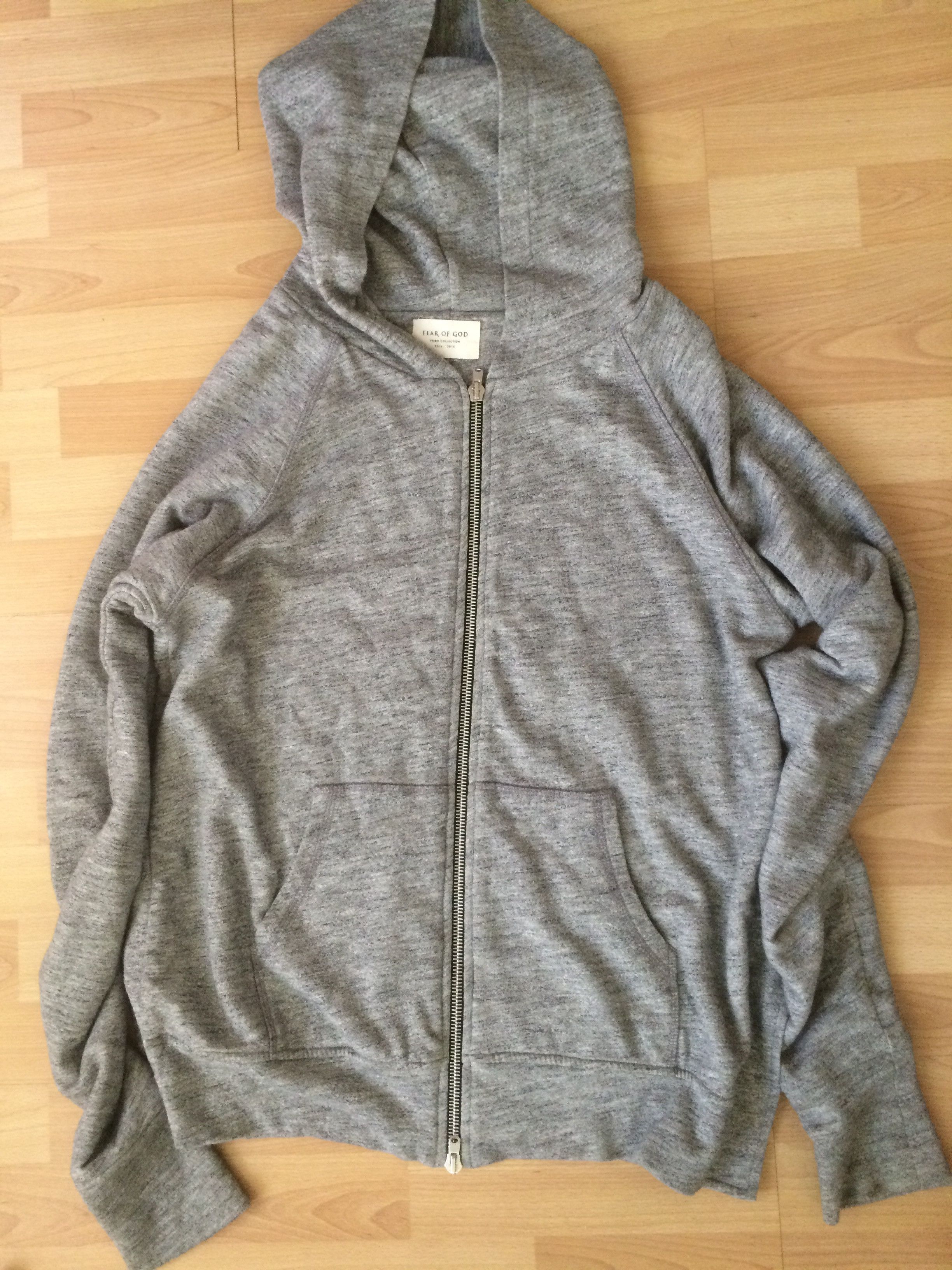 Fear of God Third Collection Full Zip Hoodie | Grailed
