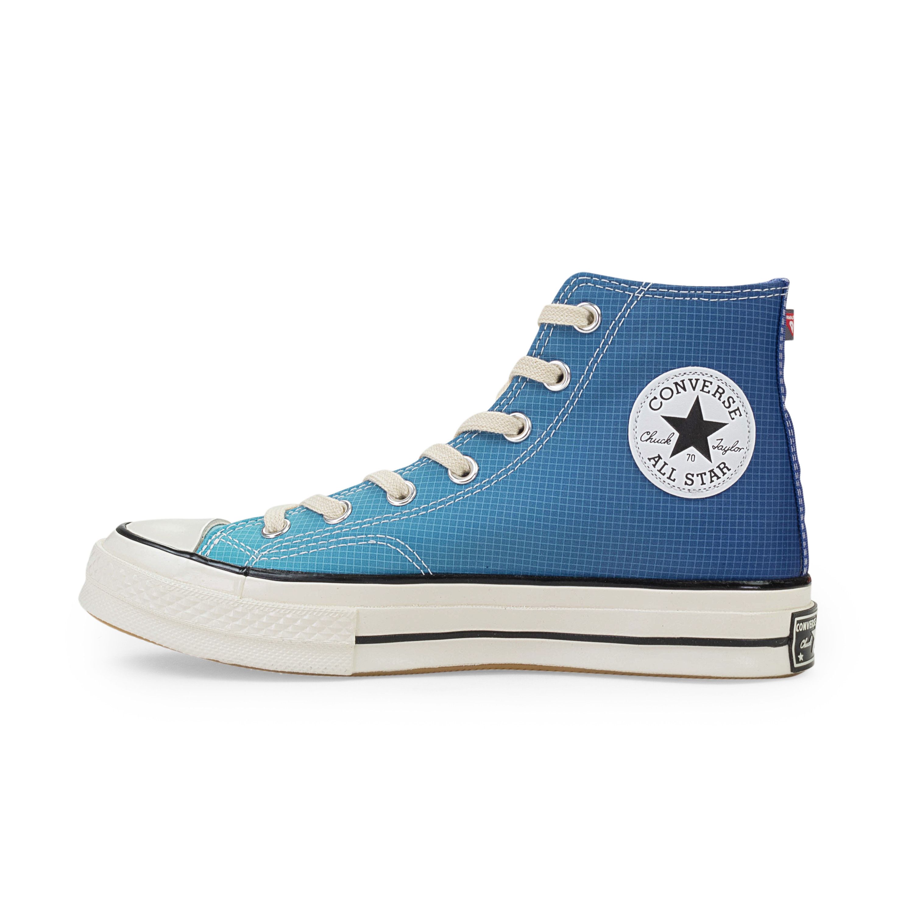 Converse BLUE CHUCK 70 HI TOP OMBRE ROYAL BLUE/CAPRI/WHITE SIZE 12 ...