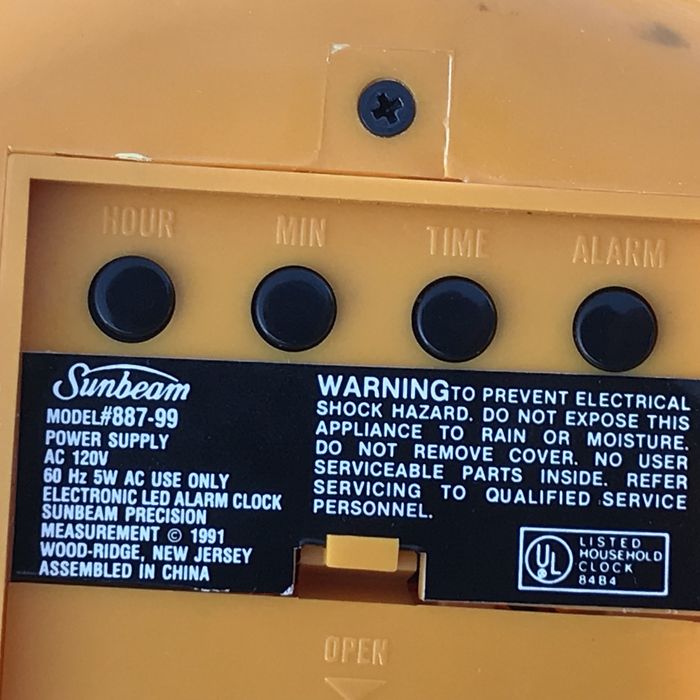 Vintage 1991 GARFIELD ALARM CLOCK 90s Vintage Collectible | Grailed