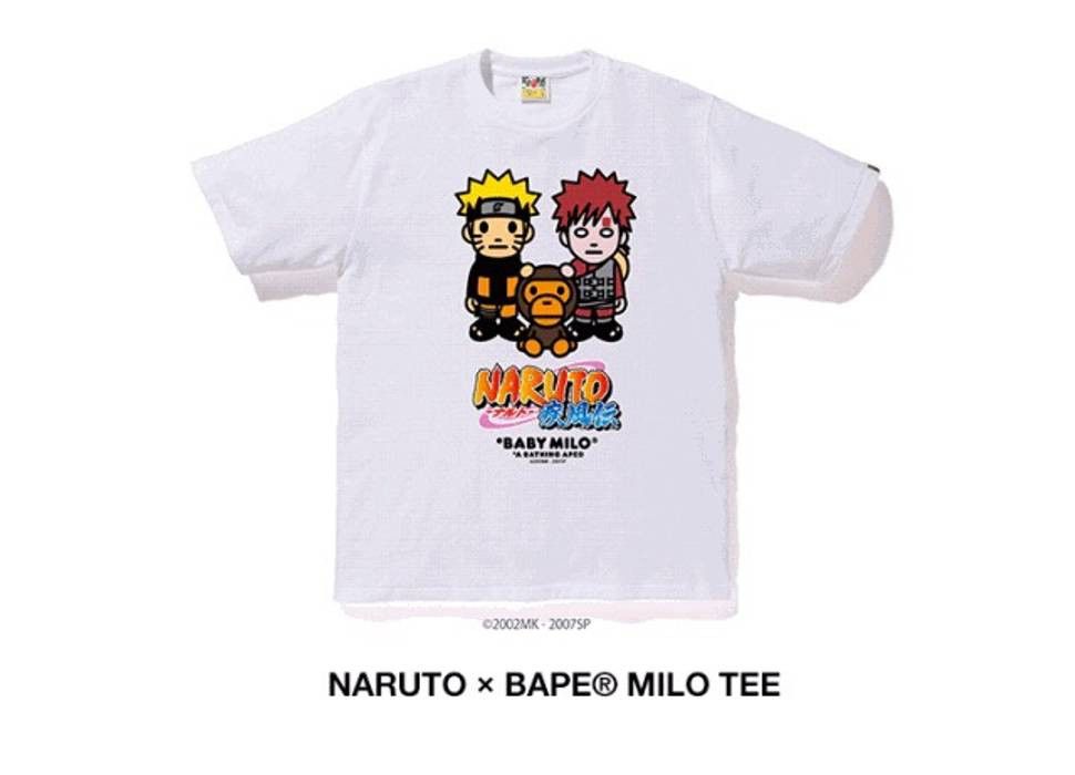 Bape Naruto X Bape Tee | Gaara X Naruto | Grailed