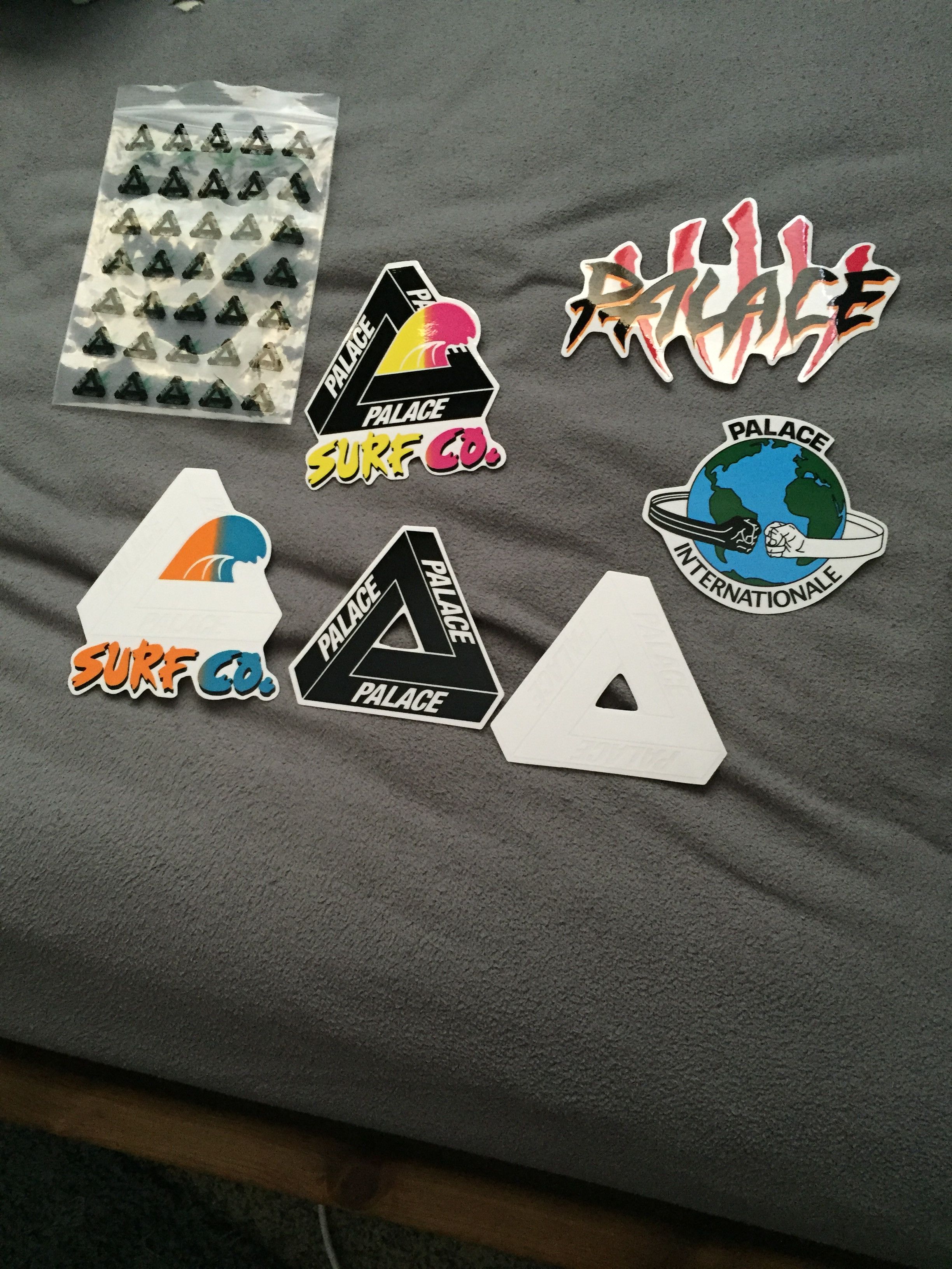 Palace Palace Surf Co. Sticker Pack | Grailed